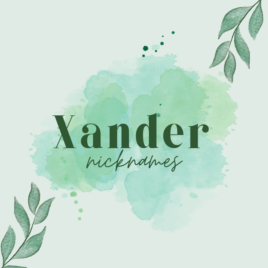 ️ Nicknames for Xander ⭐